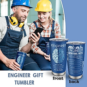 Jevuta Engineer Gifts, Mechanical Engineering Gifts, Gifts For Engineers, Future Engineer Gifts, Aerospace Engineering Gifts, Graduation Gifts For Engineers, Retirement Gift For Engineer Tumbler 20oz