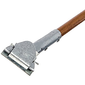 Carlisle FoodService Products 4585000 Wood Dust Mop Handle, 15/16" Diameter x 60" Length