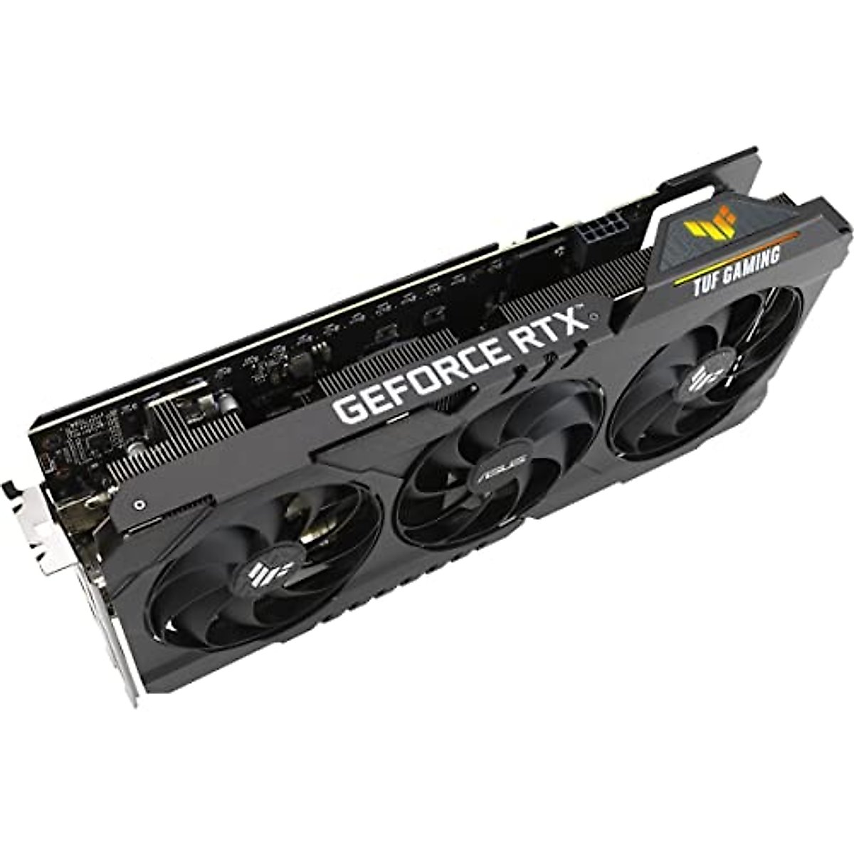 ASUS TUF Gaming NVIDIA GeForce RTX 3060 Ti V2 OC Edition Graphics Card (PCIe 4.0, 8GB GDDR6, LHR, HDMI 2.1, DisplayPort 1.4a, Dual Ball Fan Bearings, Military-Grade Certification, GPU Tweak II)