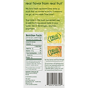 TRUE LIME and TRUE GRAPEFRUIT Water Enhancers (100 Count Lime + 32 Count Grapefruit)