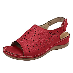 ZHOUXINGB Summer Sandals for Women Sexy, Slip On Sneakers Women Rain Sandals Trail Water Sandals Non Slip Shoes Platform Boots Pink Training Shoes Women