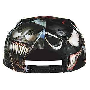 Marvel Comics Venom Sublimated All Over Print Snapback Hat