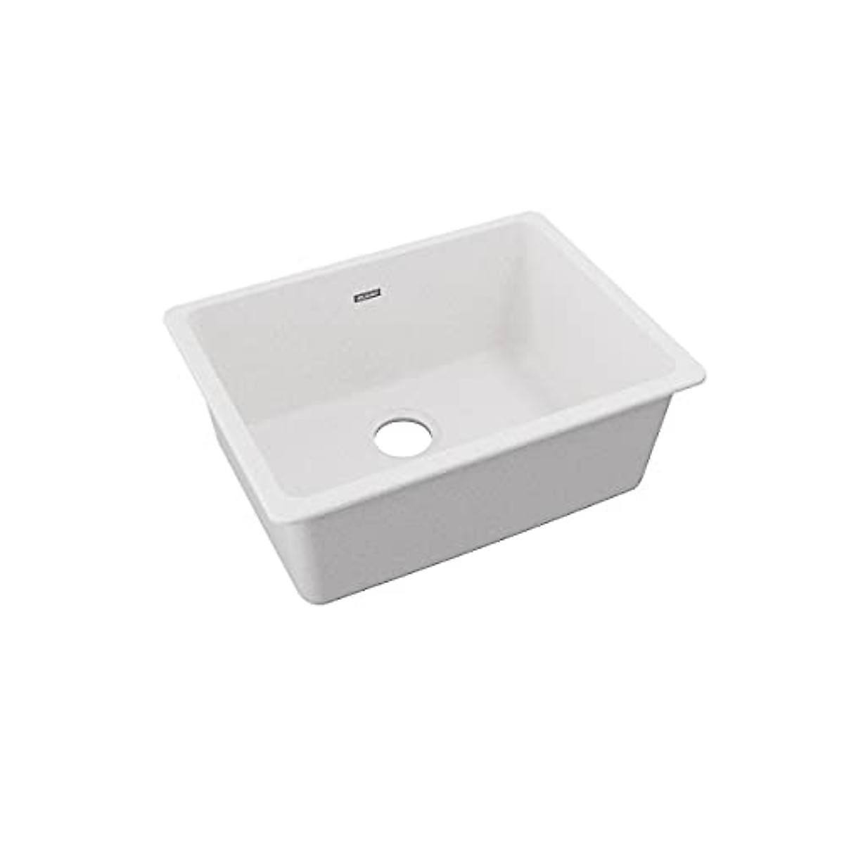 Elkay Quartz Classic ELGU2522WH0 Single Bowl Undermount Sink, White