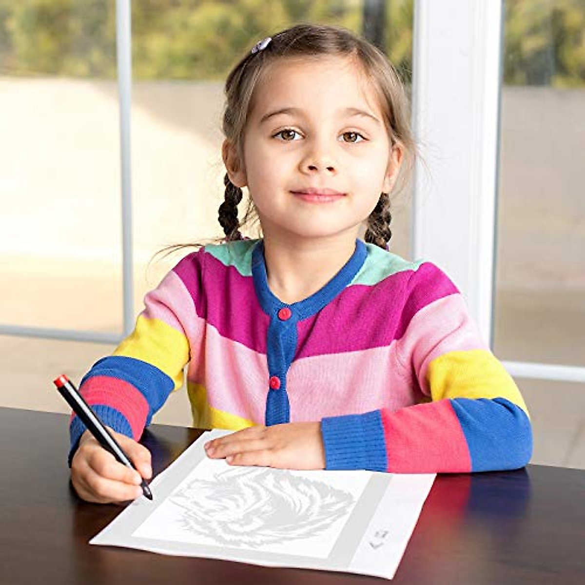 250 Sheets A4 Tracing Paper for Drawing Light Up Tracing Paper Pad Translucent Paper Sketching Tracing Paper for Kids Pencil Marker Ink DIY Crafts Painting Works