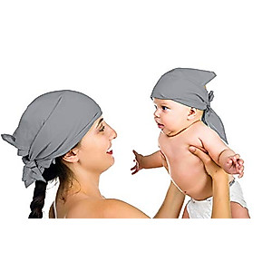 Mechaly Dog Plain Bandanas - 2 Pack - Scarf Triangle Bibs for Small, Medium and