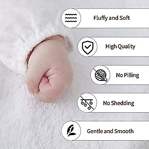 PUREFLY Personalized Baby Blankets with Name for Boys-Custom Monogrammed Name Baby Blanket for Girls Boys, Customized Jungle Koala Bear Leaf Toddler Baby Fleece Blankets Gifts for Newborn Infant