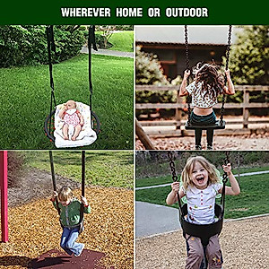 Tree Swing Straps Kit-Two Adjustable (20loops Total) Straps Hold 2000lbs Two Heavy Duty Carabiners (Stainless Steel),Easy & Fast Swing Hanger Installation to Tree, 100% Non-Stretch (5FT)