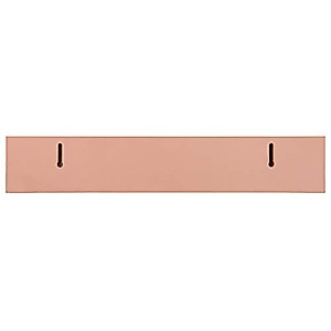 Stratton Home Decor S39206 Utility, 20.00 X 5.15 X 3.50, Light Orange