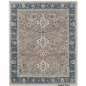 Natural Weave PB Rugs New Hand Made Area Rug 100% Blended Wool Area Rugs (8 x 10 FT)