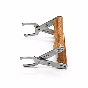 WEICHUAN Beekeeping Frame Gripper, Frame Holder, Frame Lifter Tool - Stainless Steel Beekeeping Equipment Bee Hive Frame Grip Tool Beekeeper Tool