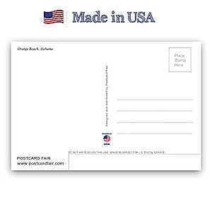 AMERICA THE BEAUTIFUL postcard set. 50 modern post cards variety pack. These postcards depict all fifty states of the United States of America. Made in USA.