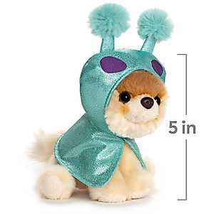 GUND Boo World's Cutest Dog Itty Bitty Boo Alien Plush Stuffed Animal Pomeranian, 5"