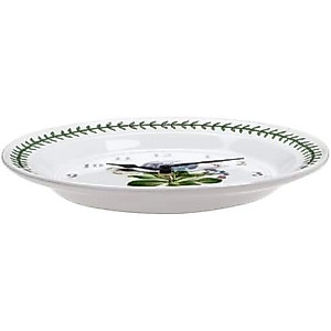 Portmeirion Botanic Garden 10.5" Wall Clock | Garden Lilac Motif | Fine Earthenware | Chip Resistant Glaze | Made in England | Ideal for Room & Kitchen Décor