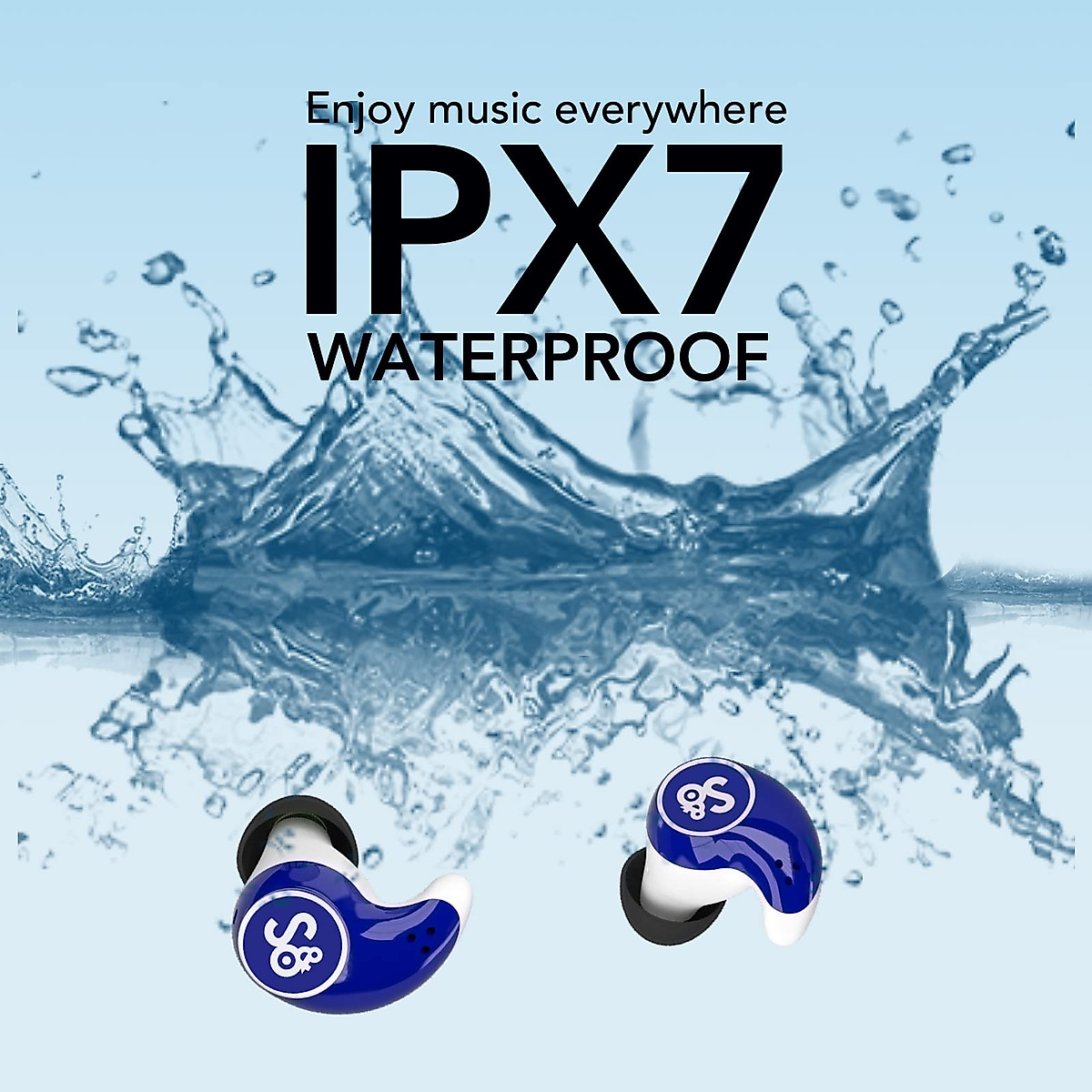 S&O by MIFO S True Wireless Earbuds Active Noise Canceling, Bluetooth 5.2, 6Mics ENC Noise Cancelling Headphones, IPX7 Waterproof, Deep Bass Wireless Sport Earbuds