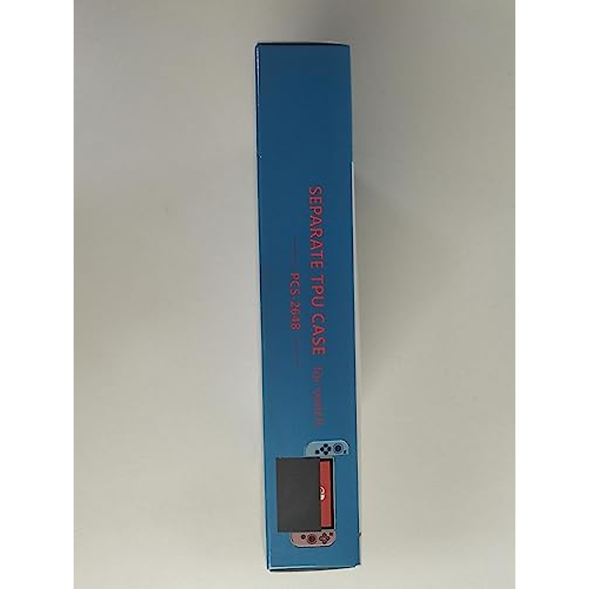 HEYSTOP Switch Case and Screen Protector - Dockable Soft TPU Protective Cover for Nintendo Console With 6 Thumb Grips and Accessories