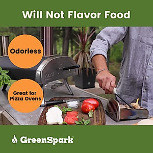 GreenSpark 70 Pcs Natural Fire Starters for Grill, Smoker, Pizza Oven,BBQ,Fireplace, Wooden & Pellet Stove, Fire Pit, Long Burn, Waterproof,All Weather, Safe for Indoor/Outdoor Use