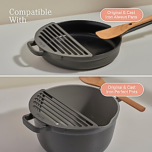 Our Place Fry Deck - Nonstick Ceramic Coated Frying Accessory for Always Pan & Perfect Pot | Lightweight, Heat-Resistant | Includes Cooking Chopsticks | Enhances Frying Experience | Char