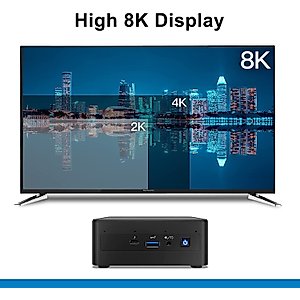 Intel NUC11PAHi5 Mini PC,Mini Computer Win 11,Four-Core i5 1135G7 - Up to 4.2 GHz Turbo,NVMe SSD DDR4 RAM,WiFi 6,BT 5.2 Thunderbolt 3,8K Support,Quadruple Monitor(I5barebone NO AC Cord)