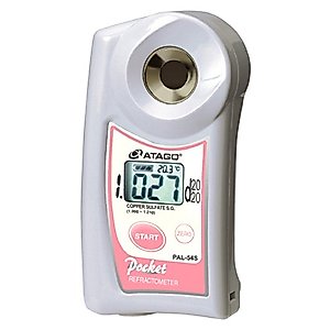 Atago 4454 PAL-54S Digital Hand-Held Pocket Clinical Inspection Refractometer, Special Scale for Copper Sulfate Specific Gravity