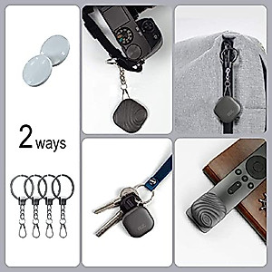 Nutale Key Finder, 5-Pack Bluetooth Tracker Item Locator with Key Chain for Keys Pet Wallets or Backpacks and Tablets