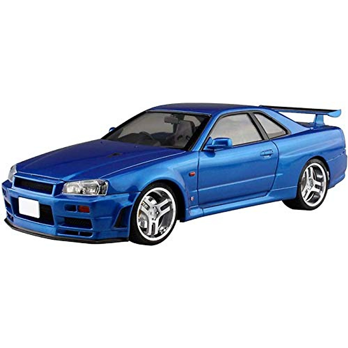 Aoshima 1/24 Scale Initial D Kozo Hoshino Bnr34 Skyline GT-R- Plastic Car Model Building Kit # 57339