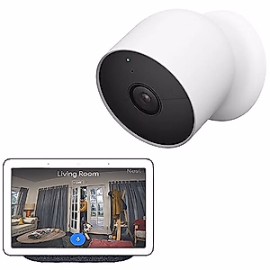 Google Nest Cam Battery Wireless Outdoor Camera and Screen Bundle (Single Camera and Screen)