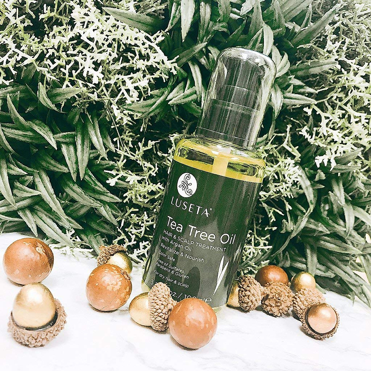 Luseta Tea Tree Shampoo and Conditioner with Tea Tree Oil for Hair Growth