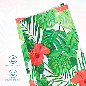 Shindel 24PCS Party Favor Bags, Luau Hawaii Party Bags, Aloha Bags Gift Bags Paper Bags Candy Bags with Stickers for Aloha Hawaii Party favors 4.7" x 3.1" x 8.7"