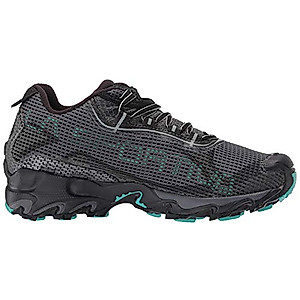 La Sportiva Womens Wildcat 2.0 GTX Trail Running Shoes, Carbon/Aqua, 6.5