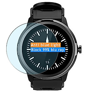Vaxson 3-Pack Anti Blue Light Screen Protector, compatible with YAMAZEN CHRONOWEAR QSW-01H TPU Film Protectors Sticker [ Not Tempered Glass ]