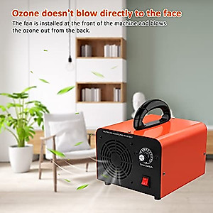 Industrial Ozone Machine, 20000 mg/h Ozone Machine Odor Remover, Deodorizer for Bigger Space, 2 Timing Functions & Carry Handle, Basement, Warehouse, or Factory