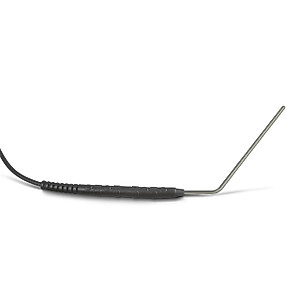 Cattle Rectal Thermometer with 4” Angled Probe. Fast, Accurate Veterinary Thermometer for Dairy and Feedlot. AG-Medix AG-102 Thermometer with large LED and Arm Holster for easy one-hand operation.