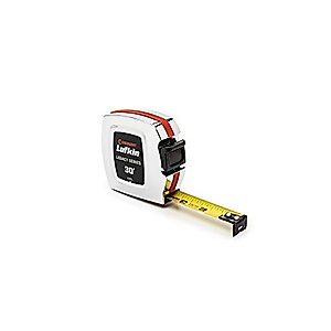Crescent Lufkin 1 x 30' Legacy Series Chrome Case Yellow Clad Tape Measure", L930L, Multi, One Size