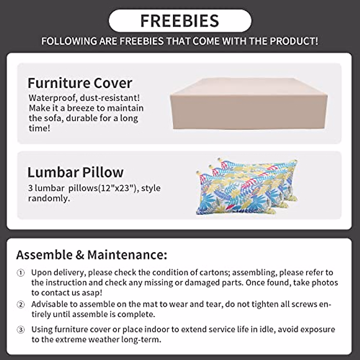 Outdoor PE Wicker Rattan Furniture Set - 9 Piece Patio Garden Sectional Sofa Chair with Turquoise Cushion