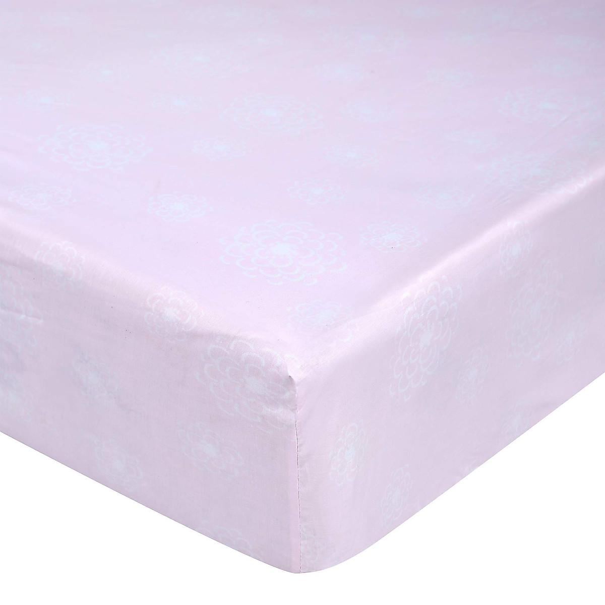 Koala Baby Springtime Slumber 4 Piece Crib Bedding Set, White&Pink