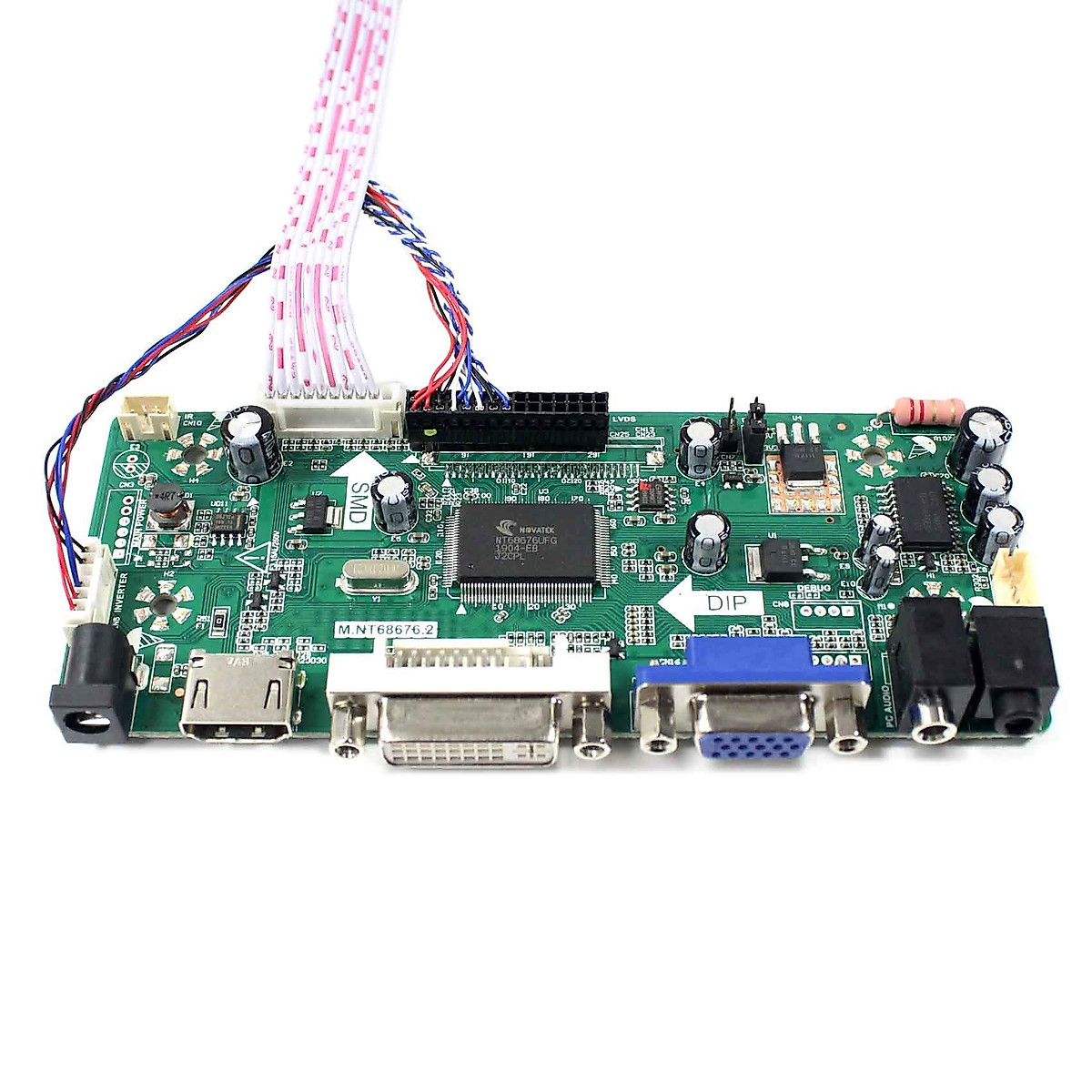 7" Portable Monitor N070ICG-LD1 LCD Screen 1280X800 Display Resolution for HDMI DVI VGA Audio LVDS Controller Driver Board