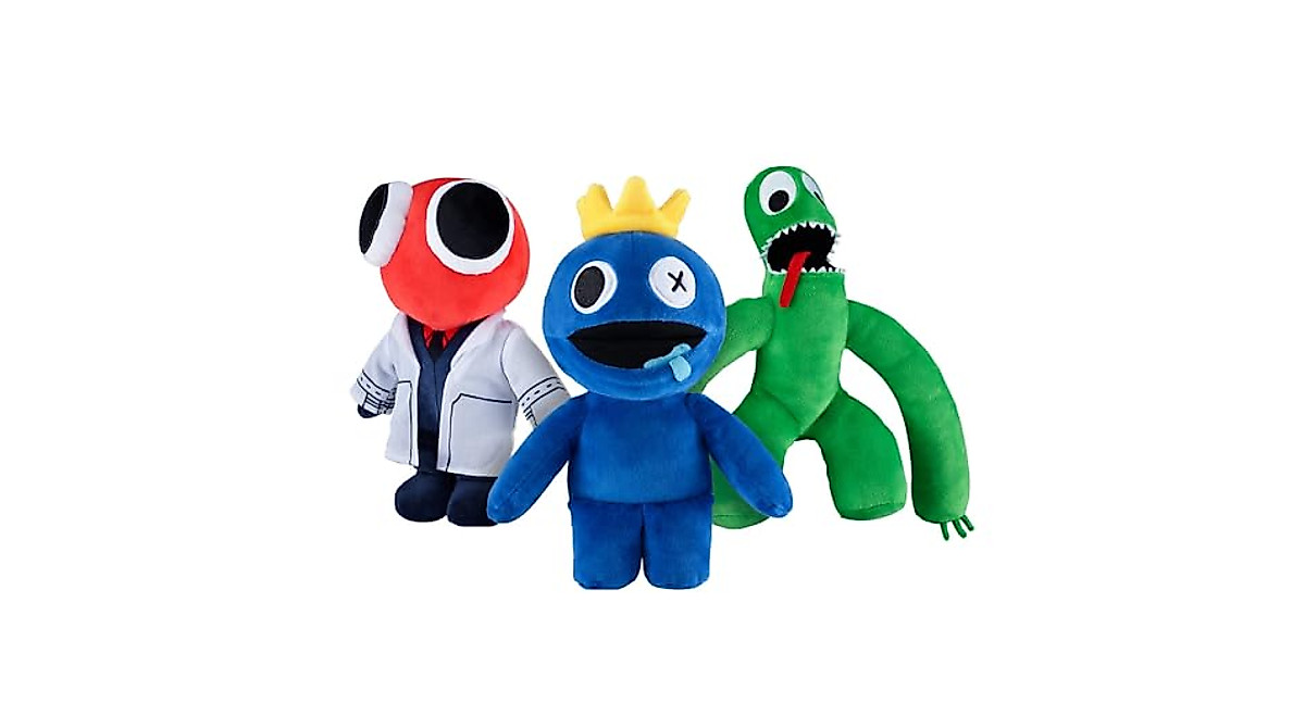 RAINBOW FRIENDS Collectible Plushies - Complete Set