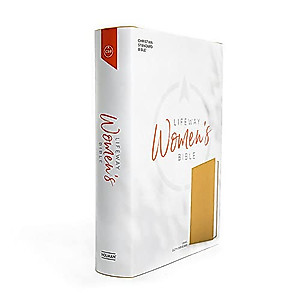 CSB Lifeway Women's Bible, Camel Cloth Over Board, Black Letter, Single-Column, Wide-Margins, Devotions, Articles, Word Studies, Character Profiles, Easy-to-Read Bible Serif Type