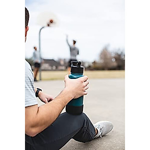 Simple Modern Boot for Summit Water Bottles | Fits 32oz & 40oz sizes | Anti-Slip Bottom Bumper Silicone Sleeve | Summit Collection | Winter White