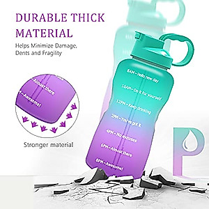 podocarpus Motivational Water Bottle, 1 Gallon Water Bottle, 64 oz Water Bottle, Large Water Bottle, Gallon Water Bottle, Big Water Bottle With Straw, 1/2 Gallon Water Bottle, Half Gallon Water Bottle