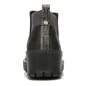 BZees Women's Boston Ankle Boot, Black, 8.5