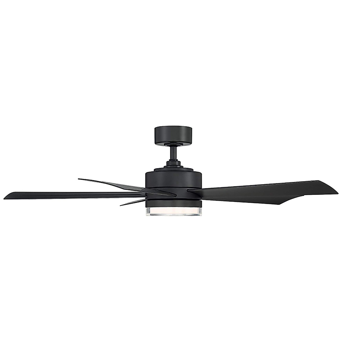 Wynd Smart Indoor and Outdoor 5-Blade Ceiling Fan 52in Bronze with 3000K LED Light Kit and Remote Control works with Alexa, Google Assistant, Samsung Things, and iOS or Android App