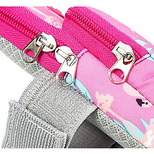 Klasikok Pouch Bag for Stanley 40oz Water Bottle Tumbler,Gym School Phone Pouch for Stanley Cup,Chapstick Holder Caddy Bag for Sport Bottle (Rose Red)