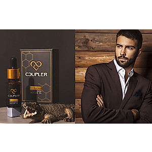 COUPLER Pheromone Cologne for Men - Pheromones for Men - Concentradas Feromonas para Hombres - Male Phermone Perfume Oil 10ml - Excellent Gift Idea