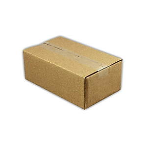 EcoSwift 1-Box 5x4x2 Corrugated Cardboard Packing Box Mailing Moving Shipping Box Carton 5 x 4 x 2 inches