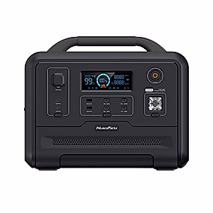 Nuevopacks 1200W Portable Power Station 960wh Solar Generators For Home Use Solar Generator Fast Charge LiFePO4 Powerstation Electric Generator for Home Battery Backup Outdoor Camping