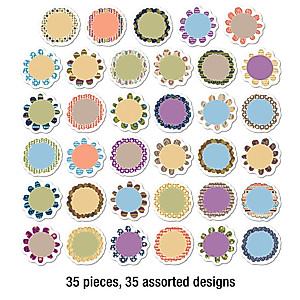 Carson Dellosa | You-Nique Flowers Mini Cut-Outs | 3-inch x 3-inch, 35pcs