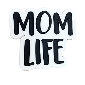 3PCS Bag Charms Compatible with Bogg Bags,Large Size Bag Insert Bag Accessories Compatible with Simply Southern Totes Charm Accessories for Beach Totes (Mom Life)