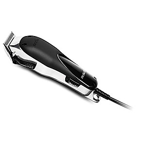 Andis 69100 ProAlloy Adjustable Blade Clipper, Whisper Quiet Performance, Extreme Temperature Reduction, Black/Chrome
