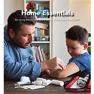 330 Piece First Aid Kit, Premium Waterproof Compact Trauma Medical Kits for Any Emergencies, Ideal for Home, Office, Car, Travel, Outdoor, Camping, Hiking, Boating (Red)